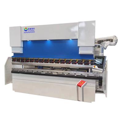 China 4 +1 Axes CNC Control Hydraulic Bending Press Brake 1100KN Normal Force for sale