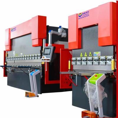 China Automatic Hydraulic Bending Machine CNC Bender 3.2m Stainless Steel Folding for sale