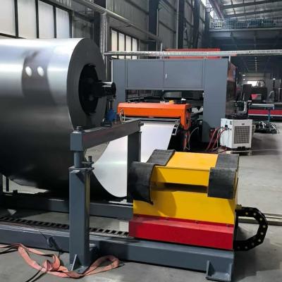 China CNC Fiber Laser Cutting Line Fully Automatic 10kw for Coil Sheet Cutting for sale