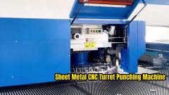 CNC Turret Punching Machine for Sheet Metal