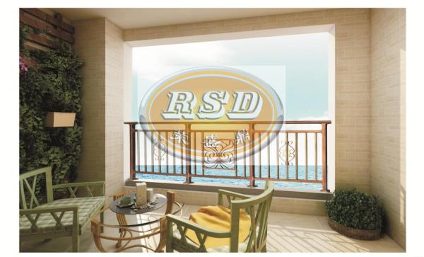 Quality Galvanized Zinc Steel Railing for Wet Salt Prone Areas for sale