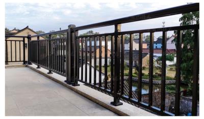 China Galvanized Zinc Steel Railing for Indoor Outdoor Use for sale
