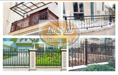 China Modern Aluminum Villa Gates Galvanized Finish Indoor Outdoor Use for sale
