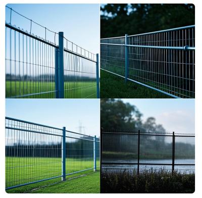 China Galvanized Metal Wall Fence - Weather Resistant Low Maintenance for sale