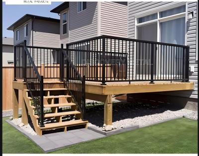 Cina Sistemi di ringhiera antiscivolo in alluminio per uso commerciale in vendita