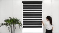 China Modern Cordless Window Blinds with 99% UV Protection and 15-50mm Custom Slat Sizes for sale