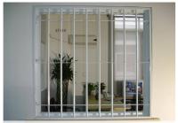 China Galvanized Metal Security Window with 1.05m Height Range and 0.15mm Fit Tolerance - Impact Resistant Burglar Proof Design for sale