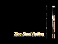 modern zinc steel protective guard railing for industrial safety and longevity