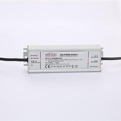 China 200W  4200mA 24-48VDC ip67 waterproof  LED  Drivers for led floodlights, led wall washer PFC for sale