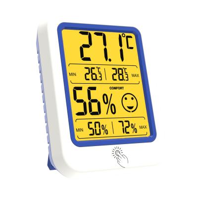 China DTH-159 Digital Min-Max Hygrometer Indoor Thermometer Humidity Gauge With LCD Backlight for sale