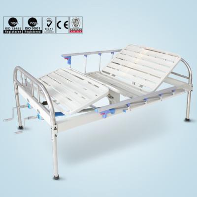 China Maidesite CE Approved Manual Hospital Bed For Disabled 1 Year Warranty for sale