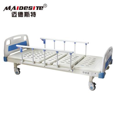 China Movable Variable Height Hospital Bed , Medical Adjustable Bed White Color for sale
