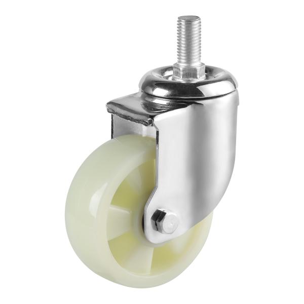Quality Polypropylene Industrial Casters Corrosion Resistant Poly Caster Wheels for sale