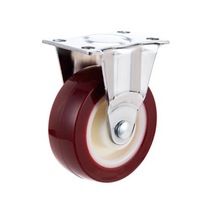 China Light Duty PU Furniture Casters , Polypropylene Caster Wheels Customized for sale