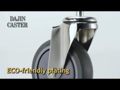 3 Inch 4 Inch 5 Inch Industrial Casters Weight Capacity 100kg PU Swivel Caster Wheels
