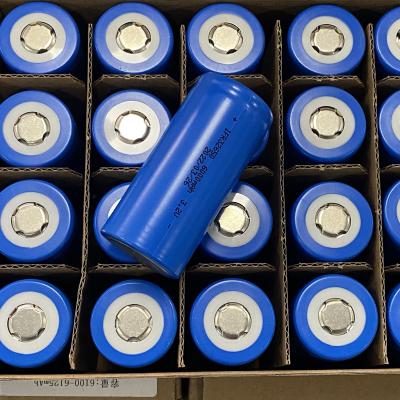 China Elektrische voertuigen 32700 LFP cilindrische cellen 3.2v 6000mah Lifepo4 cilindrische batterij Te koop