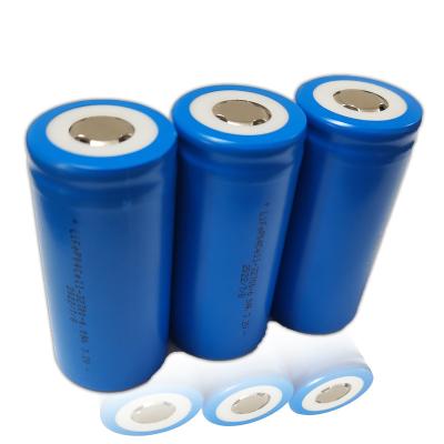 China Elektrische voertuigen 32700 LFP cilindrische cellen 3.2v 6000mah Lifepo4 cilindrische batterij Te koop
