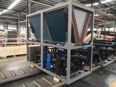 China Huis die Verpakte Lucht Gekoelde Koelere Condensatoreenheden voor Warm water 750Kg verwarmen Te koop