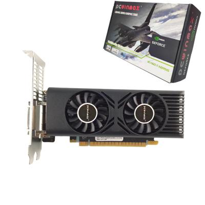 中国 控えめな二重ファンGPU LPのグラフィックス・カードGTX1050 2GB DDR5 128bit 販売のため