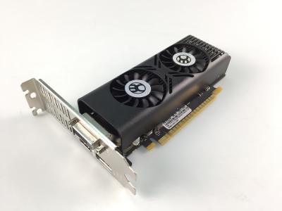 Chine Double carte graphique GTX1050 2GB DDR5 128bit des fans GPU LP de profil bas à vendre