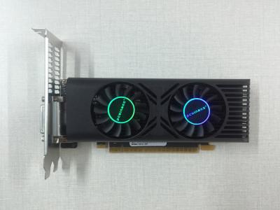 Chine Double carte graphique GTX1050 2GB DDR5 128bit des fans GPU LP de profil bas à vendre