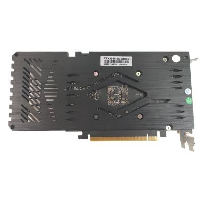 China PCWINMAX Gaming GeForce RTX 3050 8GB GDDR6 128-Bit HD/DP PCIe 4 Dual Fans Graphics Card for PC Gaming for sale