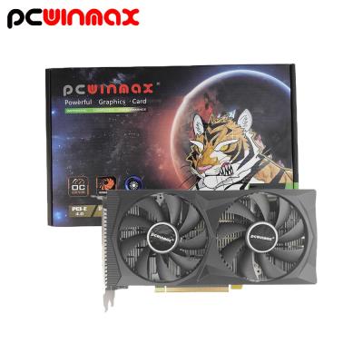 Chine PCWINMAX Gaming GeForce RTX 2060 12B GDRR6 192 bits HD/DP 1695 MHz Boost Clock VR Ready Carte graphique à double ventilateur à vendre