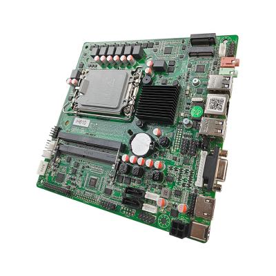 China PCWINMAX H610 Mini ITX LGA 1700 Industrial Motherboard DDR4 Supports 12th Gen Core Processors for sale