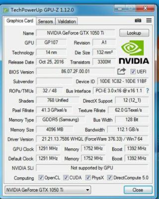 China For Gigabyte GTX 1050 Ti D5 4G Gpu Pc Gaming Graphics Card Support Gtx 1050 Ti 4gb GDDR5 Cooling Fan for sale