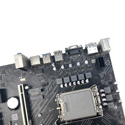 China PCWINMAX H610 LGA 1700 Socket DDR5 With Single M.2 Slots Micro ATX PCIe 4.0 Gaming Motherboard for sale