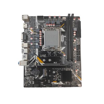 중국 PCWINMAX 신규 OEM H610 마더보드 LGA1700, 14/13/12세대 인텔 코어 프로세서 지원, MATX 판매용