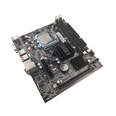 China PCWINMAX G31 Micro ATX Socket LGA775 DDR2 Max 4GB Desktop Motherboard with E5 Series CPU Combo Set for sale