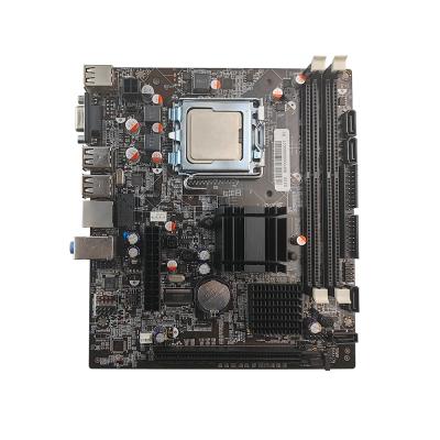 China PCWINMAX G31 Micro ATX Socket LGA775 DDR2 Max 4GB Desktop Motherboard with E5 Series CPU Combo Set for sale