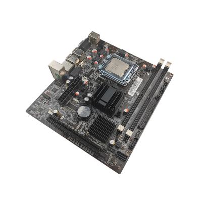 China PCWINMAX G31 Micro ATX Socket LGA775 DDR2 Max 4GB Desktop Motherboard with E5 Series CPU Combo Set for sale