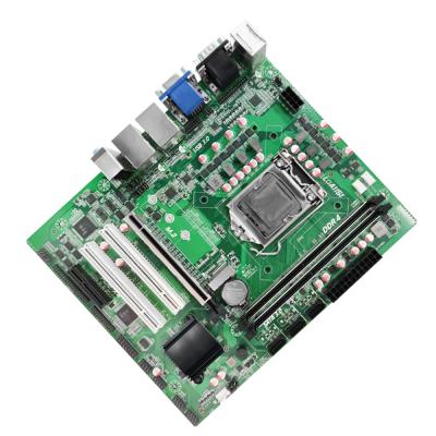 China PCWINMAX H110 Industrial Motherboard LGA1151 Supports 6th to 9th Gen i3 i5 i7 i9 with HD, VGA & COM Output for sale