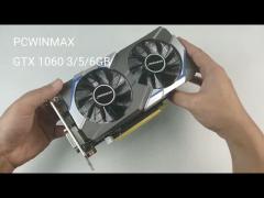 PCWINMAX Geforce GTX 1060 3GB Gaming Graphics Card Video Card GDDR5 PCI Express x16 3.0 HD DP DVI Output GPU