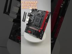 PCWINMAX B450 prise Wifi AM4 DDR4 SATA 6GB/S VGA HD DP sortie carte mère mATX
