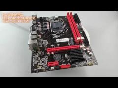 PCWINMAX H81 Материнская плата Двухканальная DDR3 M.2 SATA PCIe Слот Поддержка i3 i5 Процессор mATX Материнская плата