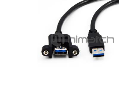 Cina femmina di USB di lunghezza di 0.2m micro al cavo di estensione femminile per il piatto di parete in vendita
