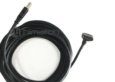 Cina Il cavo ad alta velocità A della macchina fotografica di USB 3,0 alla micro visione di B cabla 5M con la vite con testa zigrinata in vendita