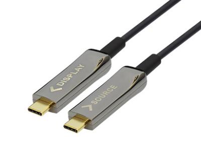 Cina maschio di 100m USB 3,1 Gen2 C al cavo ottico attivo di HDMI AOC in vendita