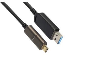 Cina Maschio di Gen2 A al cavo del maschio 10Gbps 50m USB 3,1 AOC di C per il braccio del robot in vendita