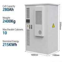 China 215KWH BESS Energy Storage System 98% Efficiency Modbus Communication for sale