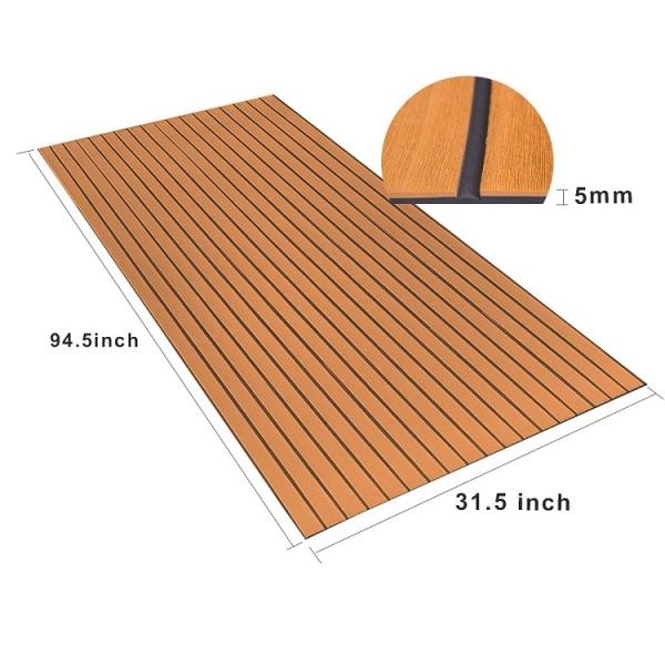 Quality Modern Design Style Boat Flooring Customized Ultralight Non Slip EVA Foam Mat for sale
