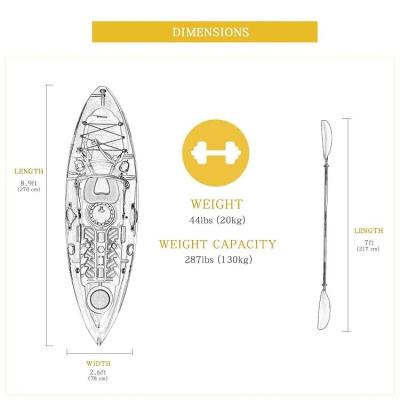 China Customizable Inflatable Fishing Kayak for Solo Adventures Camouflage or Customized for sale