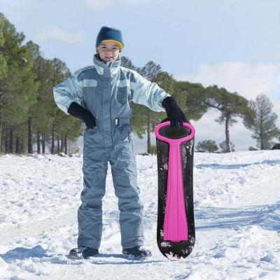 China Child Snow Scooter Sledge Snow Sleds Plastic Ski Scooter Item Size 36*32*10inch for sale