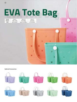 China EVA Handtas Tote Bogg Bag voor het strand Woowave Manufacture Custom Duurzaam Te koop