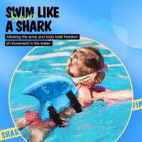China Blue EVA Float Product Beginner Kick Board Swimming Trainer with Adjustable Belts for sale
