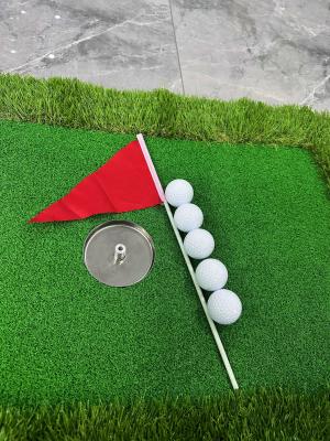 中国 プールゴルフゲーム プールのための浮遊ゴルフ グリーン グリーンアクセサリー 1*ステンレスホールカップ 販売のため