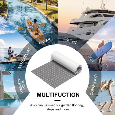 Китай Серая Woowave EVA Boat Deck Sheet Board Яхтенные аксессуары 5 мм Пенообразные кровельные коврики с самоклеящимися продается